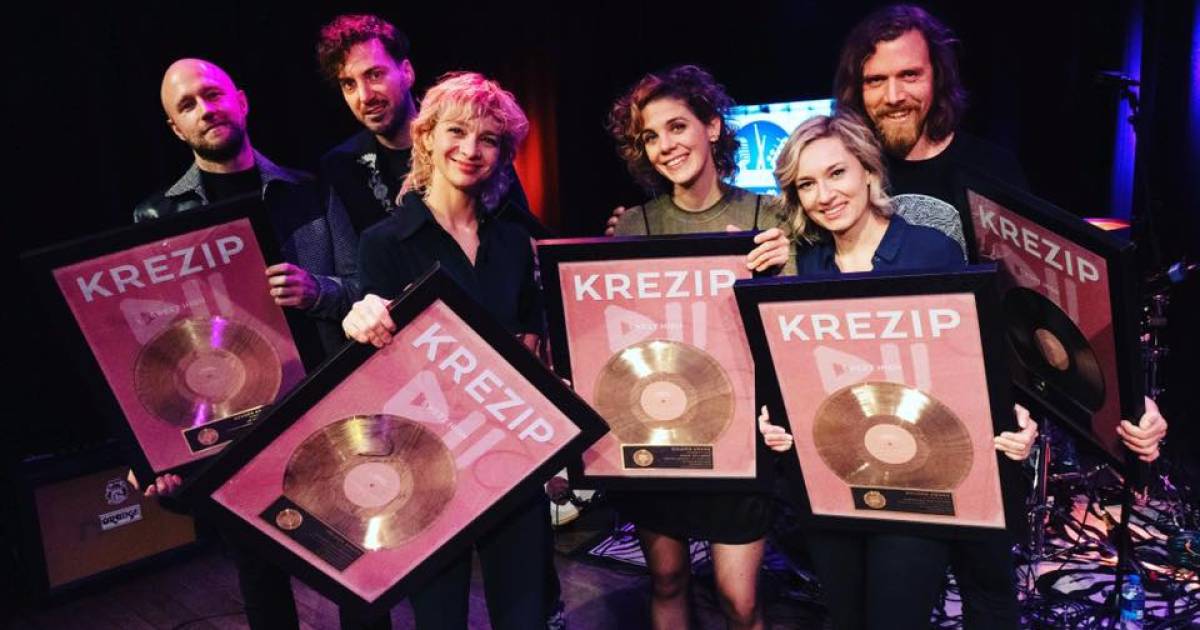 Tilburgse band Krezip krijgt week na nieuw album al gouden plaat: ‘We ...