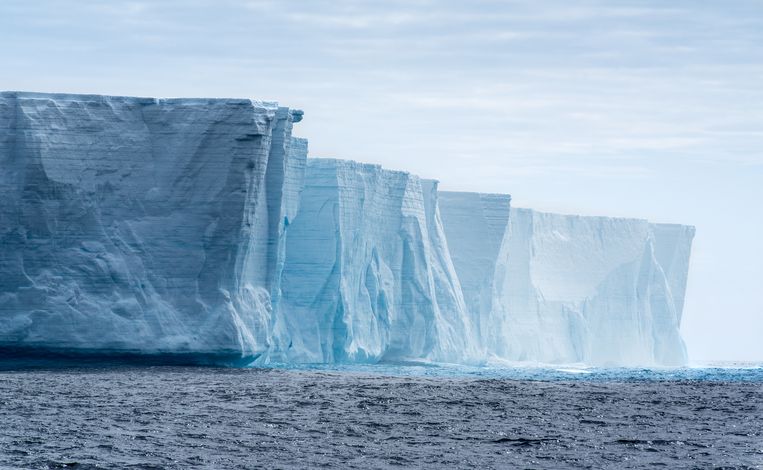 ‘Een derde van de Antarctische ijsplaten zal instorten bij ...