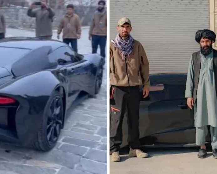 Les Talibans dévoilent la première “supercar” développée en Afghanistan ...