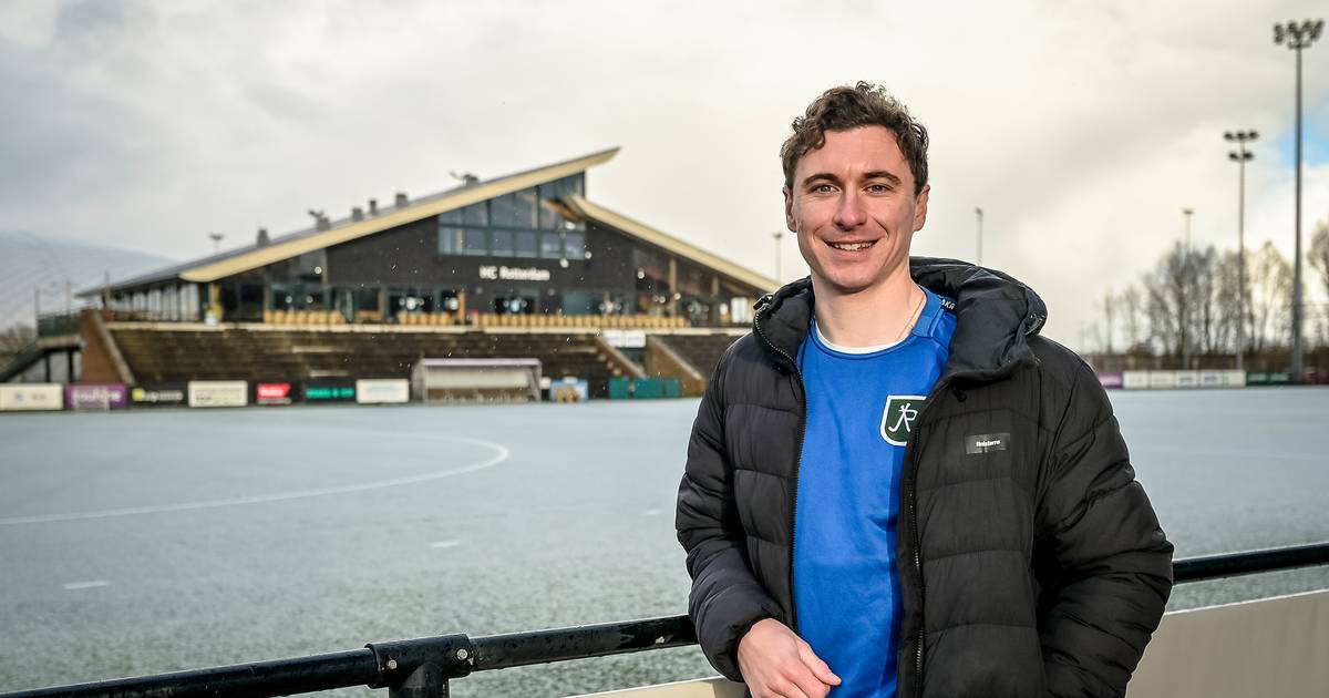 Rotterdam-hockeyer Harry Martin is er na veel tegenslagen weer helemaal ...