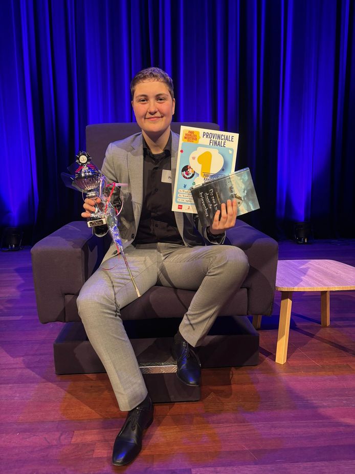 Pien is de beste voorlezer van Zuid-Holland: ‘Volgens de jury straalde het plezier bij mij ervan ...