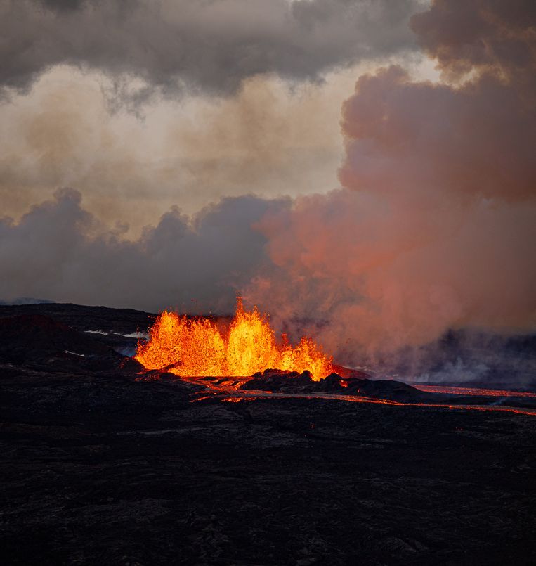 ’s Werelds grootste vulkaan zorgt voor wrange schoonheid | De Morgen