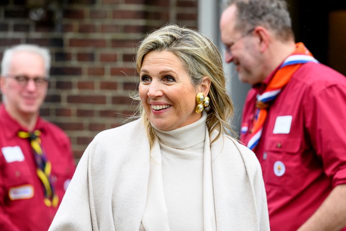 Meer mensen zouden op scouting moeten, vindt koningin Máxima; ‘Het is ...