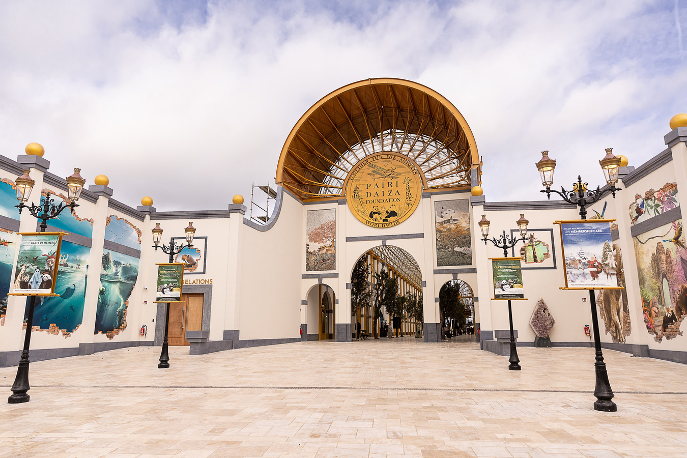 Pairi Daiza stelt nieuwe imposante ingang voor en werkt ook aan ...