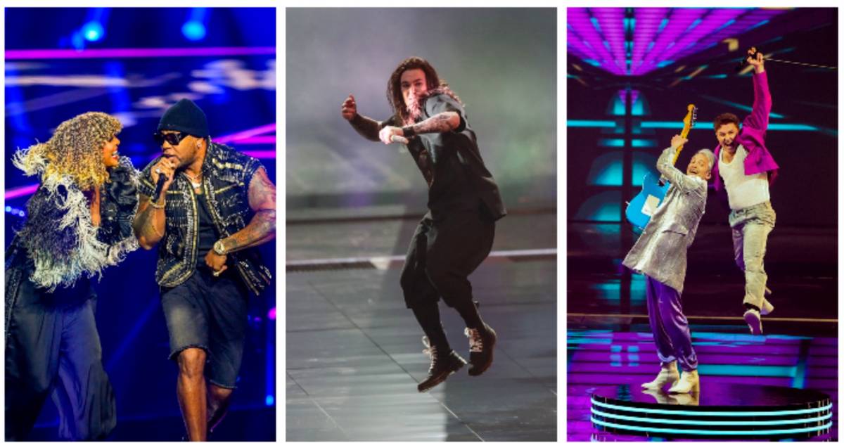 Een Amerikaanse rapper, stevig Fins gitaarwerk en Deense 80's-kitsch ...