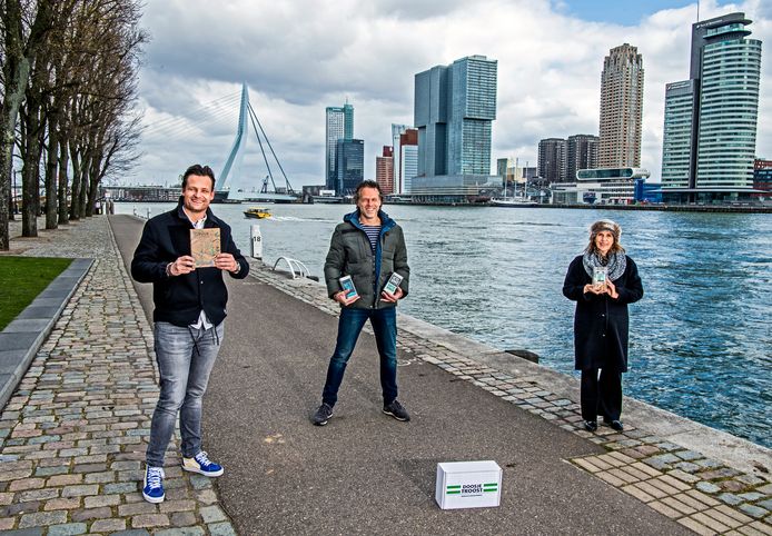 Een doosje Troost voor oma, omdat een ‘bakkie’ even niet meer gaat ...