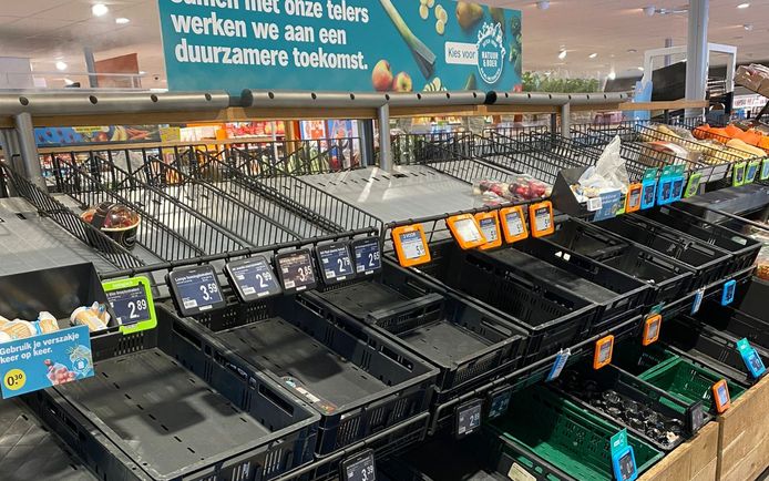 Ook Twentse Albert Heijns nu met lege schappen door staking | Hof van ...