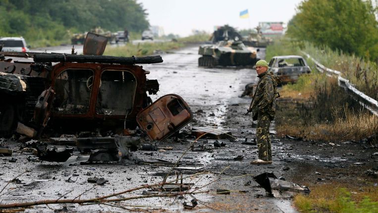 Vanuit het bevrijde Slavjansk: "Ik zie nu een hoofd op de grond liggen"