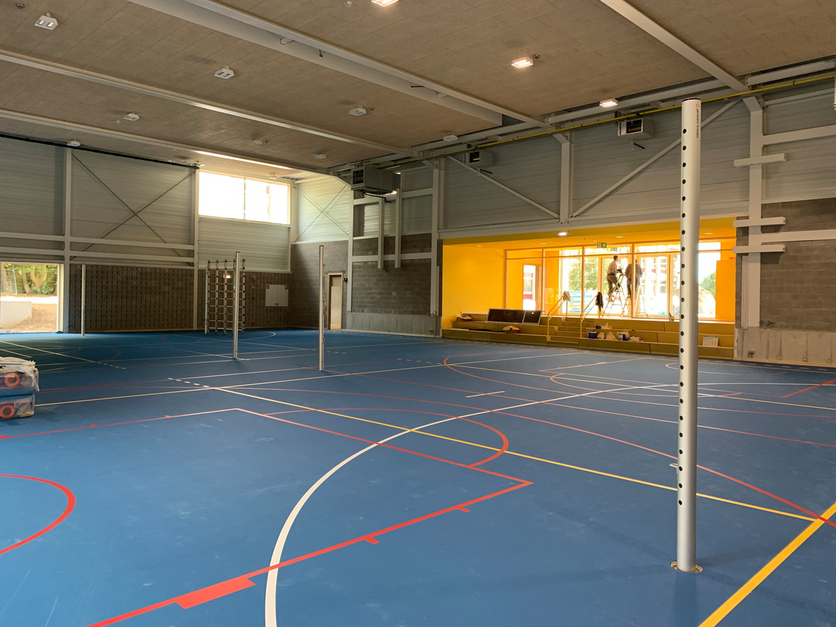 Op bezoek bij twee nieuwbouwen van Campus Fenix en De Regenboog | Foto | hln.be