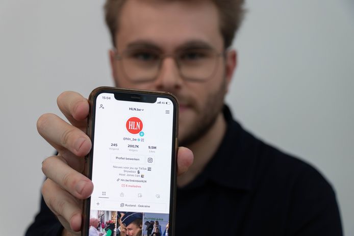 TikTok HLN bereikt mijlpaal van 200.000 volgers: “Het is een leuk medium om op snelle manier ...