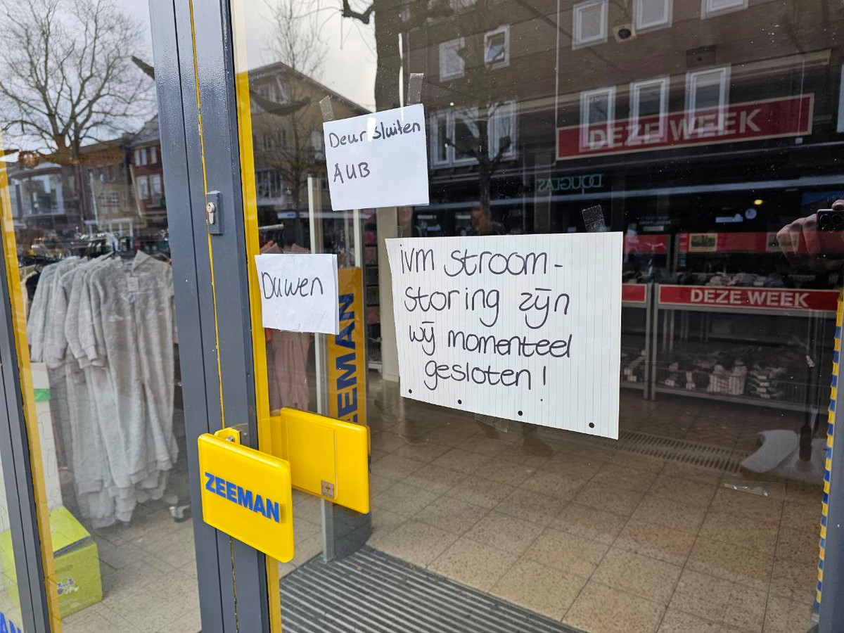 Stroomstoring treft centrum Hengelo, winkels gesloten, kapsels ‘voor ...