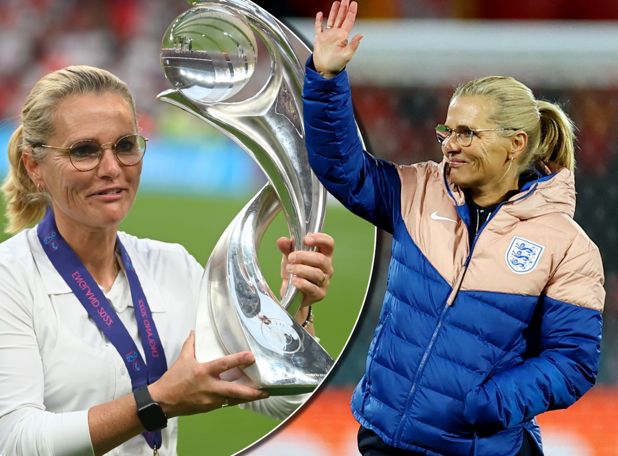 Mythische status voor Sarina Wiegman: niemand in het mannenvoetbal kan ... Mythische status voor Sarina Wiegman: niemand in het mannenvoetbal kan ...
