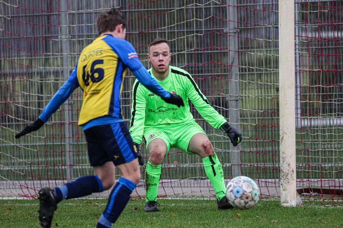 Normaal zit hij niet eens in het eerste, maar André Segeren is van ...