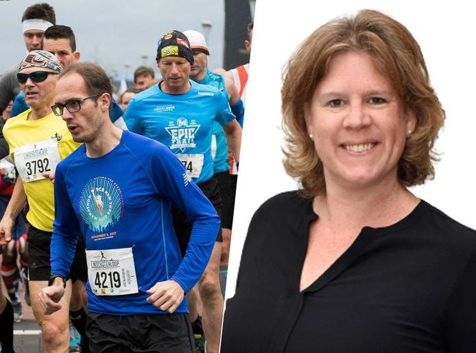 Danielle ziet duizenden blije hardlopers, maar heeft zelf de mythische ...