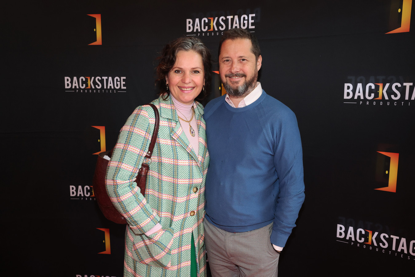 IN BEELD. Bekend Vlaanderen supportert voor Ann Van den Broeck en haar ...