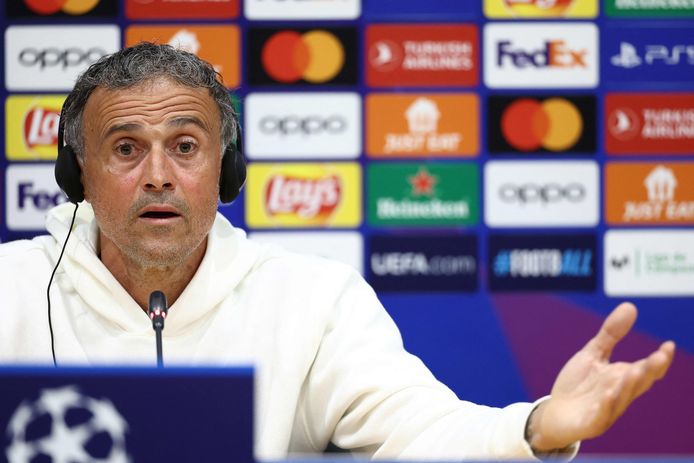 Luis Enrique ondanks nederlaag PSG op eigen veld vol vertrouwen voor ... Luis Enrique ondanks nederlaag PSG op eigen veld vol vertrouwen voor ...