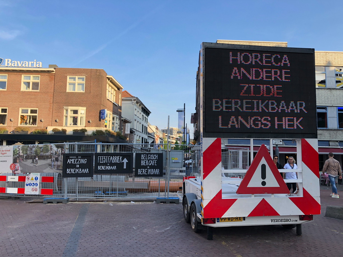 Horeca Stratumseind de dupe door werk aan straat en riool: ‘Dit kan ...