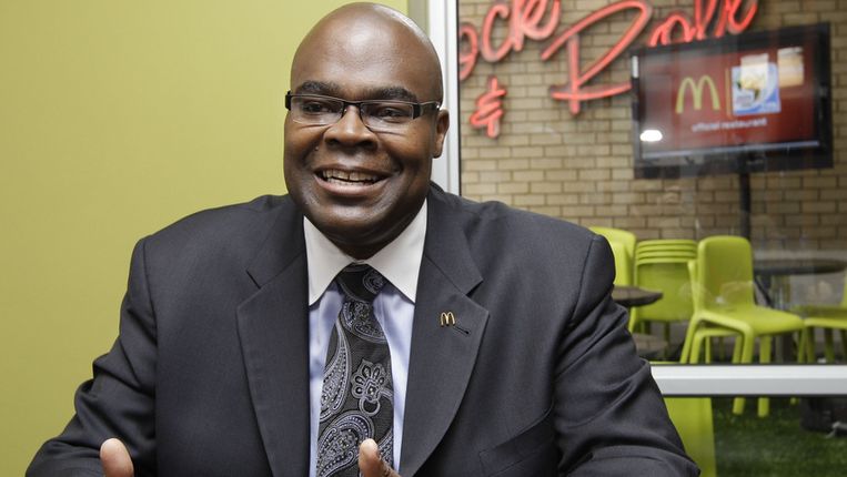 CEO McDonald's eet naar eigen zeggen dagelijks bij McDonald's, en valt ...