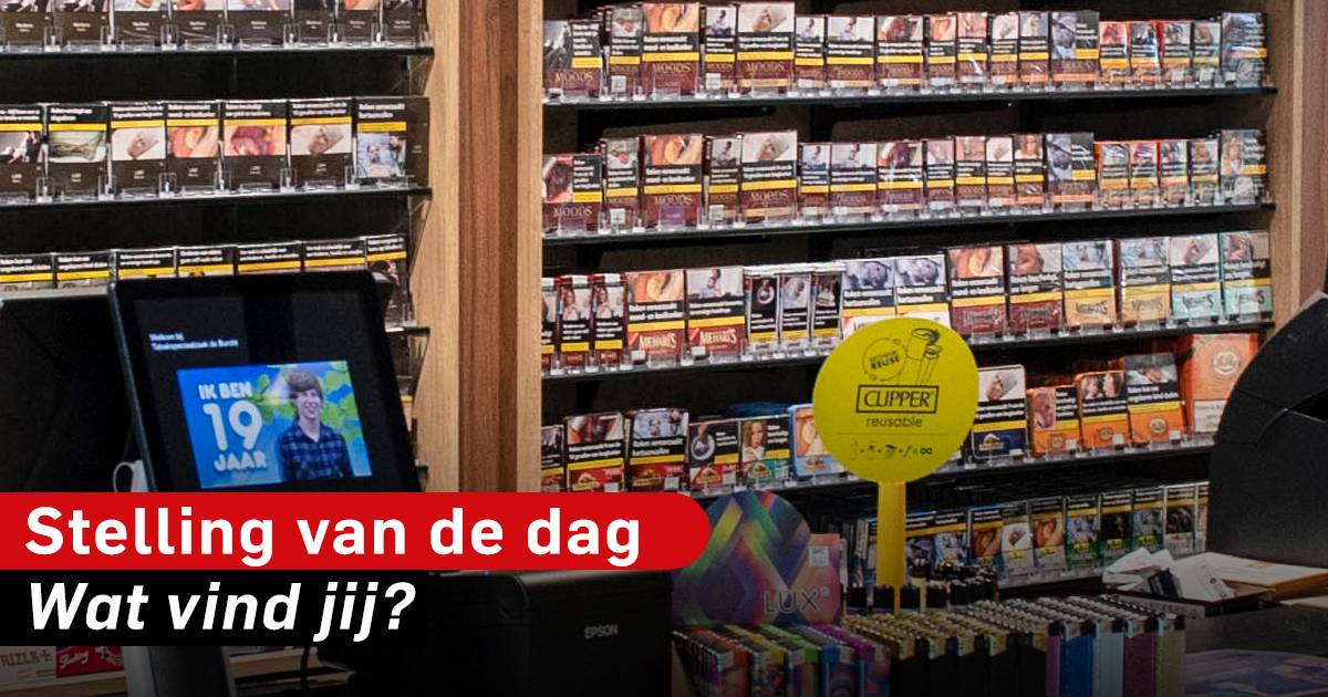 Stelling | Het is goed dat de accijns op tabak flink omhoog gaan ...