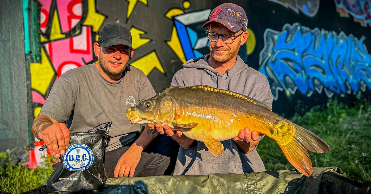 Apeldoornse vissers hebben pech, maar veroveren toch IJssel Carp Cup ...