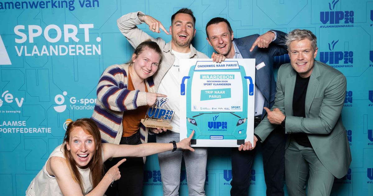 Stekene wint hoofdprijs ‘VIP2024-actie’: “We maakten iedereen warm voor Olympische Spelen ...
