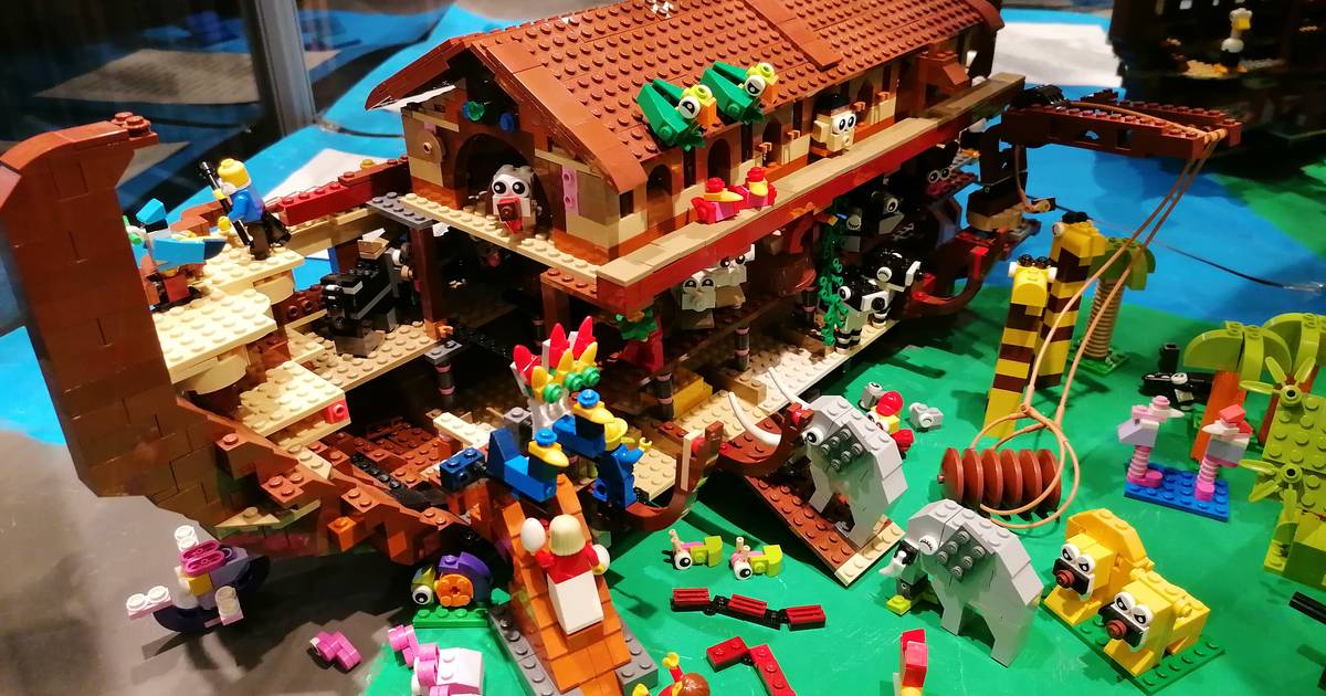 Ark van Noach in Lego is blikvanger in Heilig Kruiskerk | Stekene | hln.be