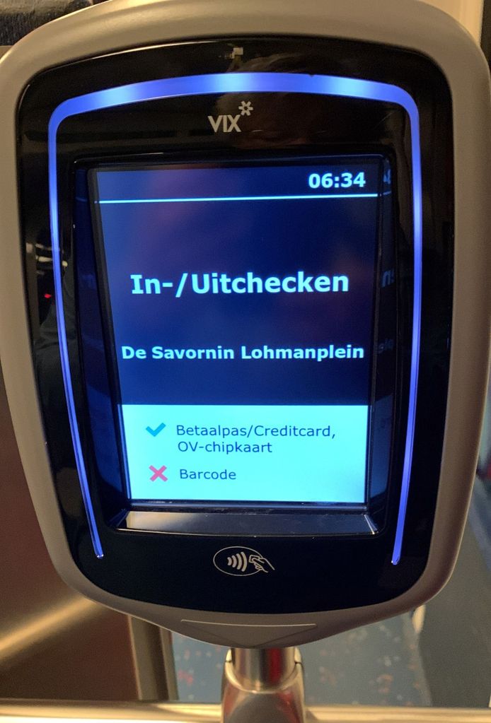 Check voortaan eenvoudig in en uit met contactloze betaalpas in tram en ...