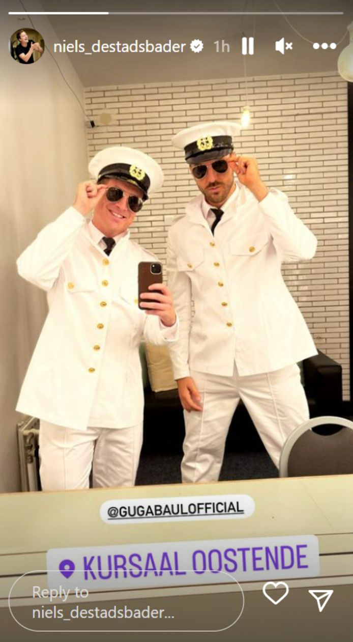BV 24/7. Niels Destadsbader en Guga Baúl maken zich klaar voor hun ...