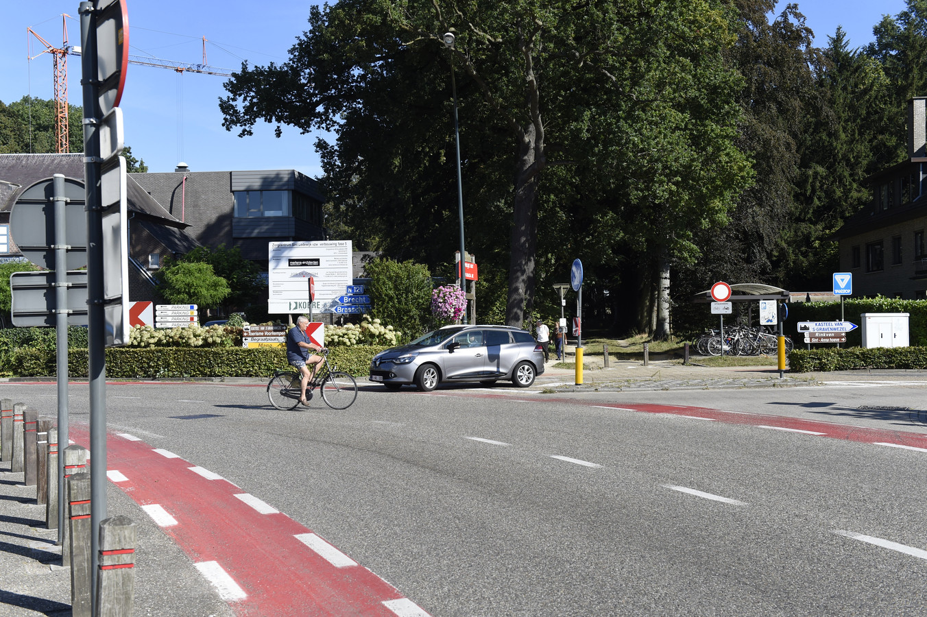 Vooral voor fietsers is het opletten geblazen | Foto | hln.be