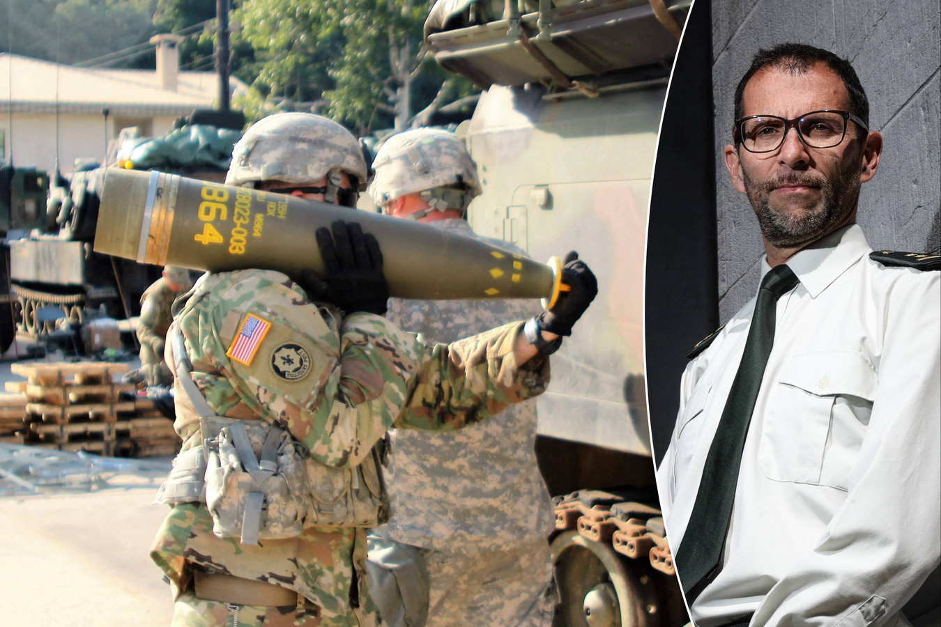 Luitenant-kolonel Tom Simoens nu VS clusterbommen aan Oekraïne levert ...