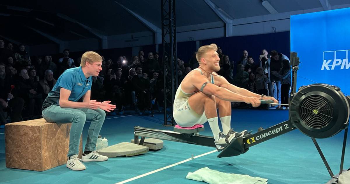 Ward (25) wint WK indoorroeien niet, maar maar breekt wél magische ...