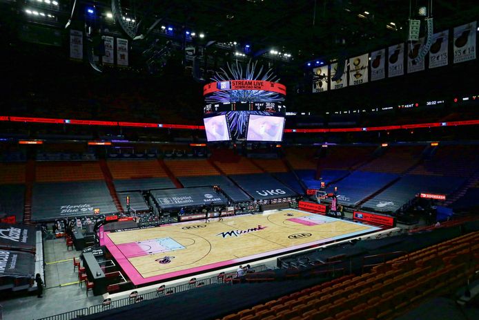 NBA-ploeg Miami Heat brengt fans terug naar het stadion, met dank aan ...