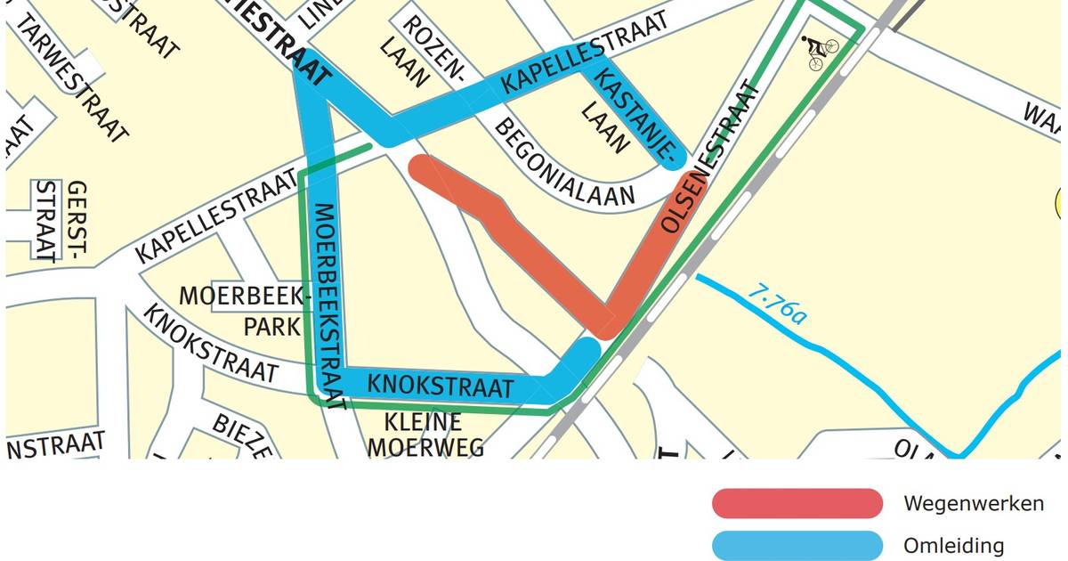 Hinder door werken in Statiestraat en Olsenestraat | Zulte | hln.be