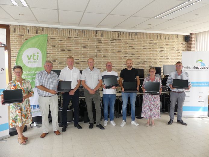 Recordopbrengst voor pc-inzameling Deinze Industrie: “In totaal konden ...