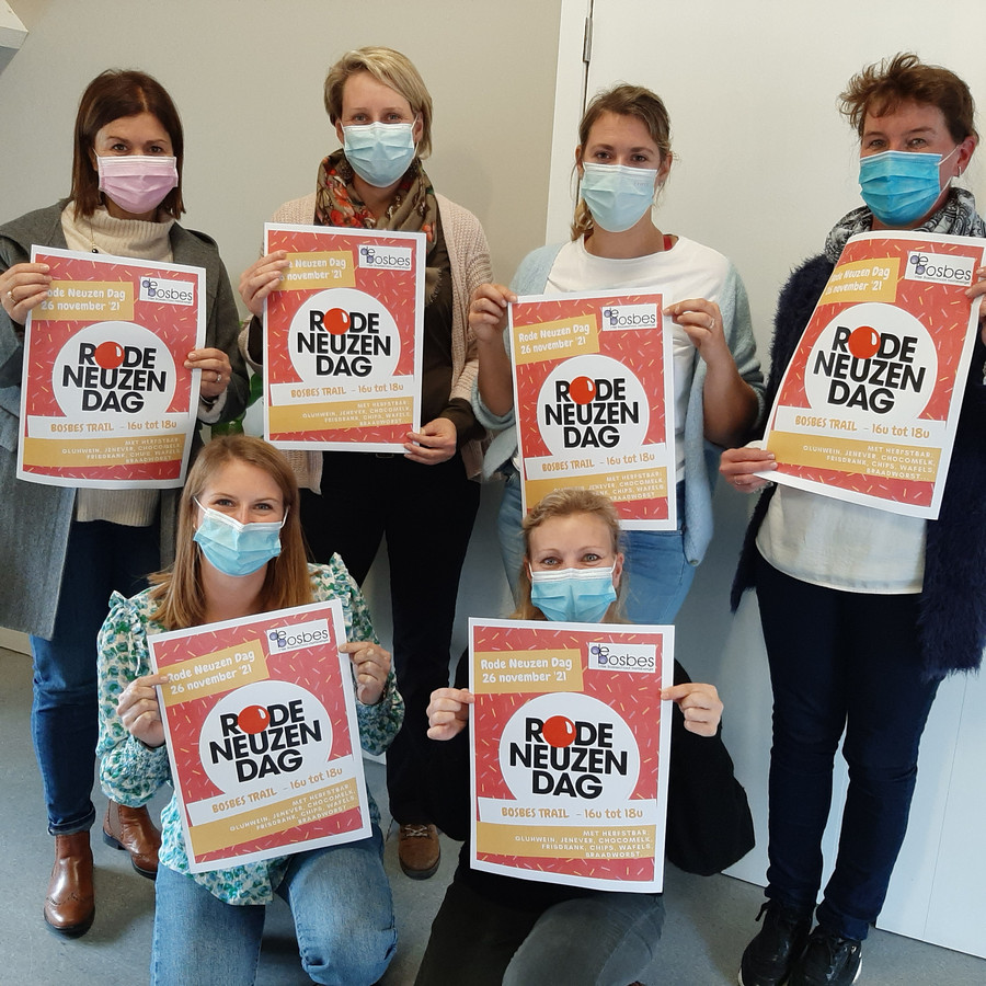 VBS De Bosbes neemt deel aan Rode Neuzen Dag met heuse 'trailrun' in en ... VBS De Bosbes neemt deel aan Rode Neuzen Dag met heuse 'trailrun' in en ...