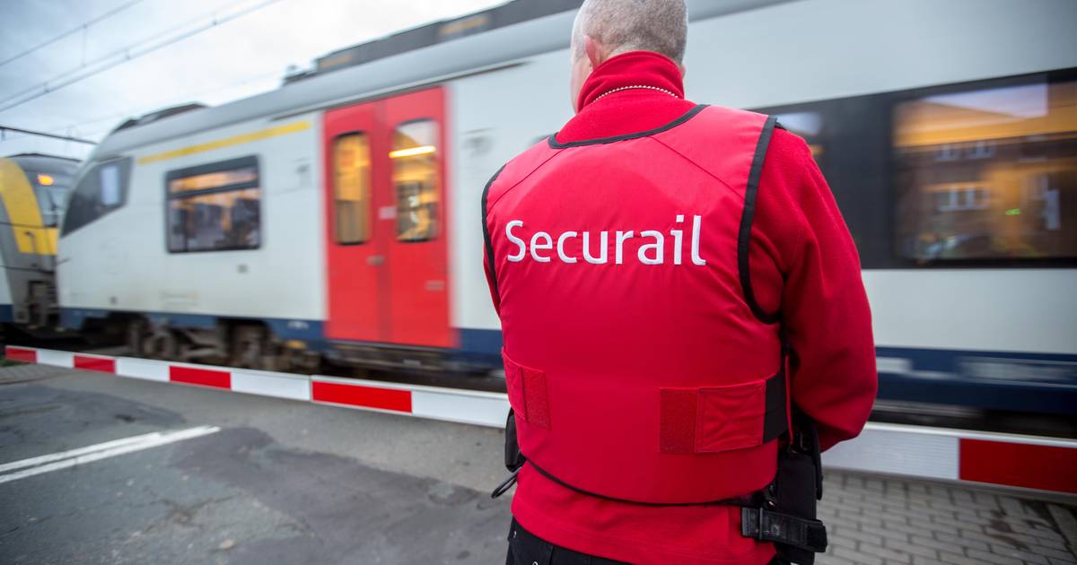 Wanbetaler die agenten van Securail bespuwt, slaat en bijt krijgt ...