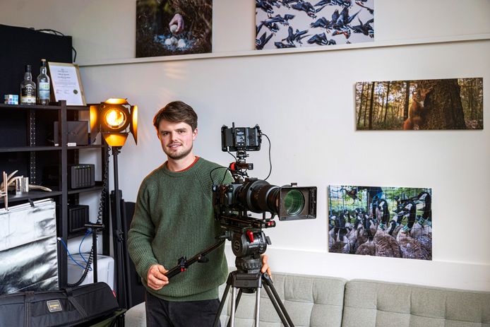 Jeffrey (28) is een van de weinige natuurfilmers in Nederland: ‘Wil ...