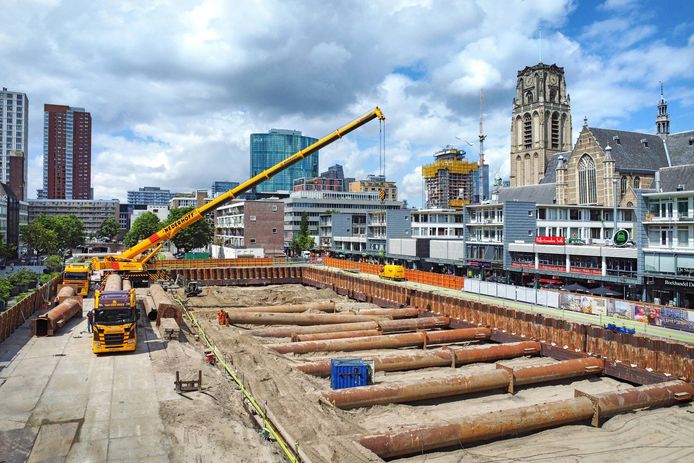 Bouw Rotta Nova nu echt van start, archeologisch onderzoek achter de ...