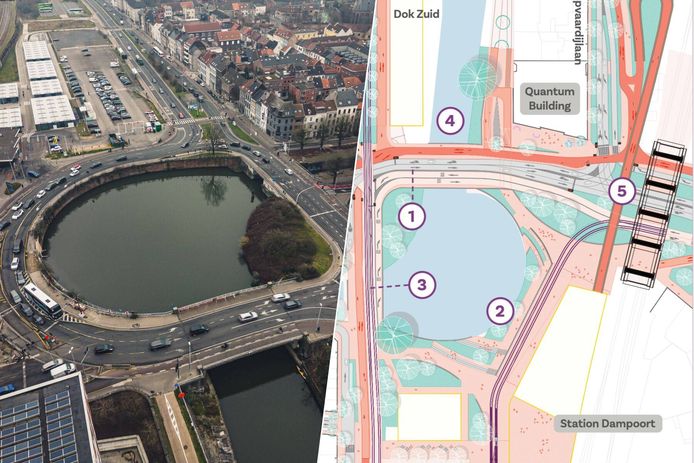 Geen rotonde meer én NMBS-parking gaat ondergronds: zo moet Dampoort er ...