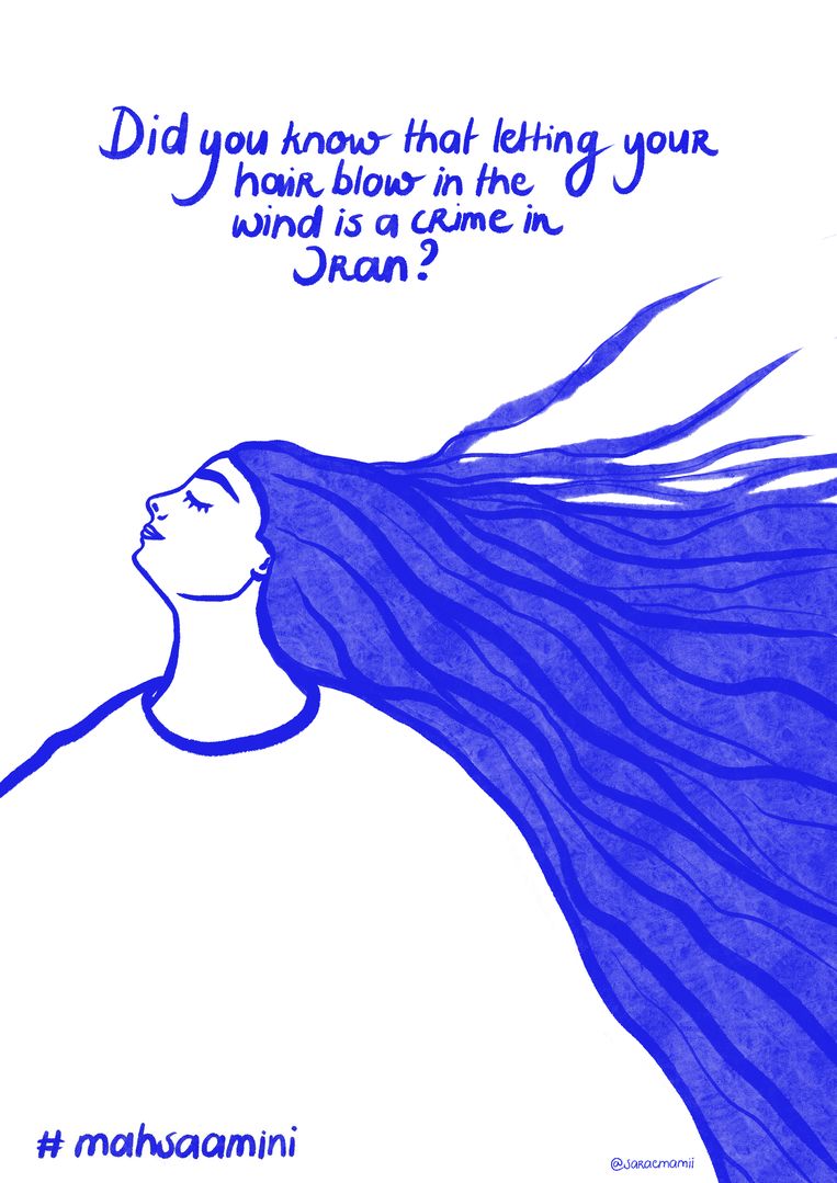 Eeuwenoud symbool van verzet duikt nu ook in Iran weer op: het ...