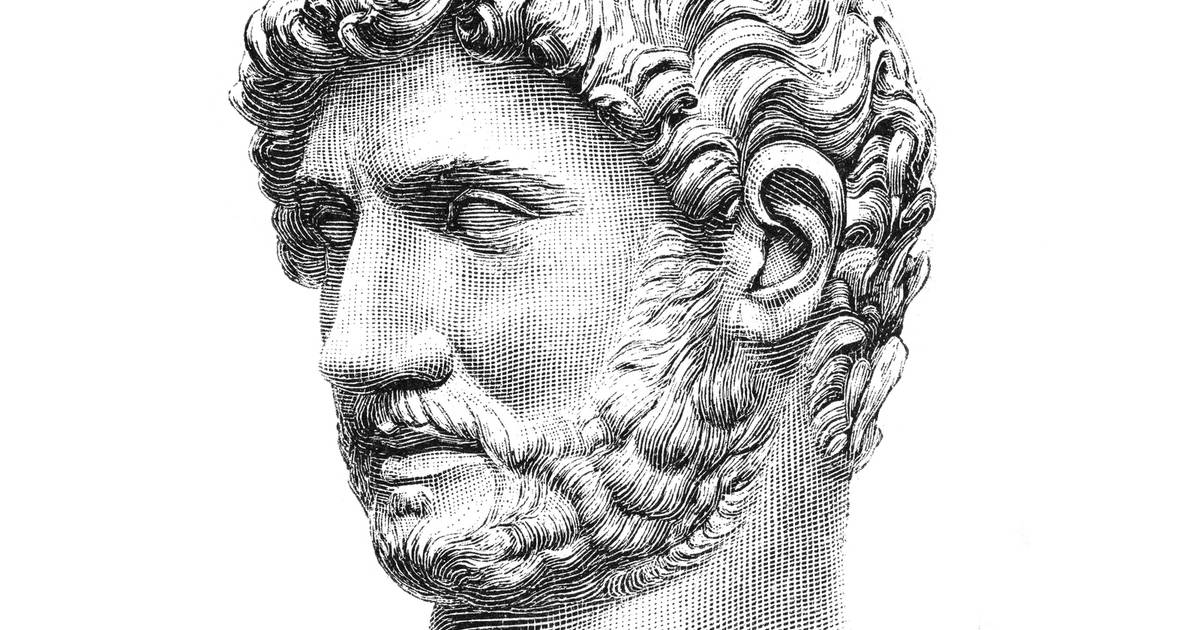 Archeologen ontdekken zeldzaam standbeeld van Romeinse keizer Hadrianus ...