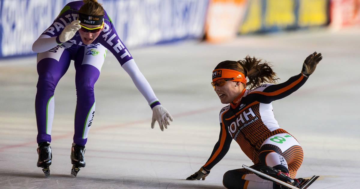 Rixt Meijer pakt goud op tumultueus NK marathon | Schaatsen | AD.nl