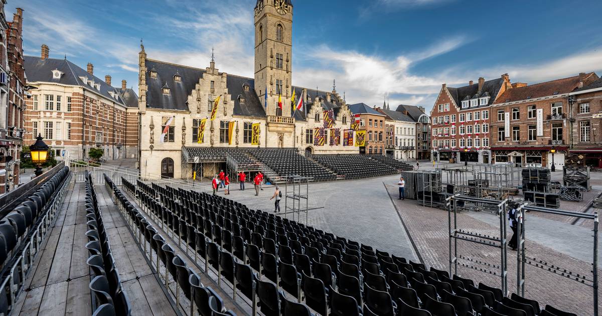 Daar zijn de tribunes al: ook Grote Markt stilaan klaar voor Ros ...