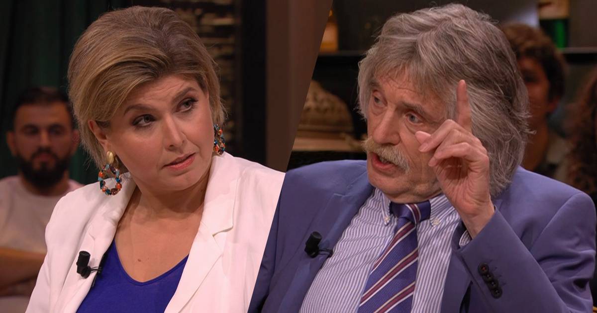 Frontale aanval Johan Derksen op Angela de Jong in Vandaag Inside - AD ...