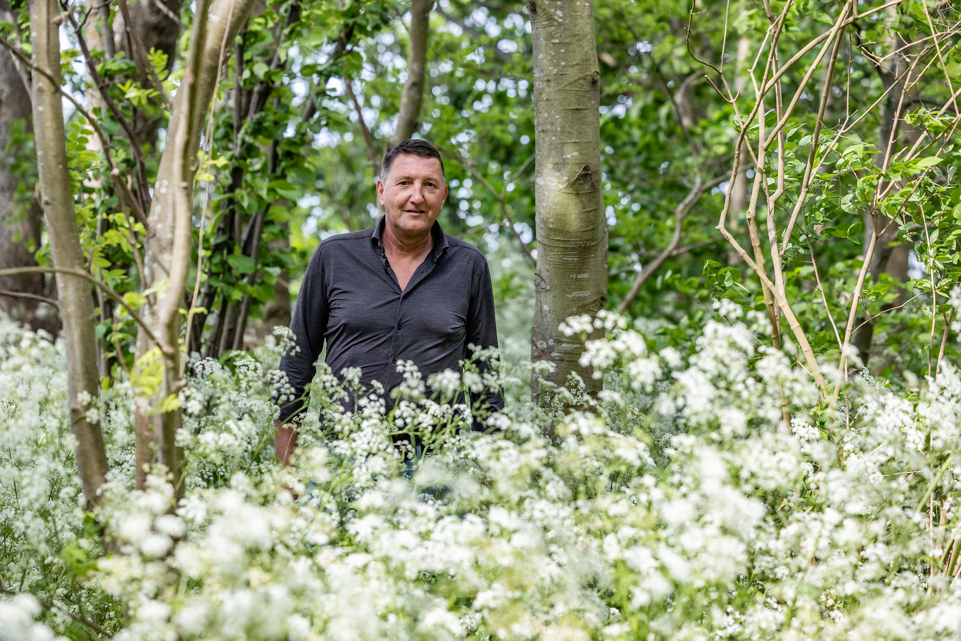 Tuinder René van der Arend houdt wél van bomen en kocht zijn eigen bos ...