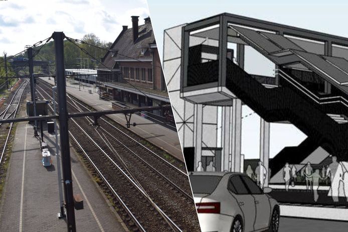 Vernieuwing van de perrons in station Diest van start gegaan: hogere ...