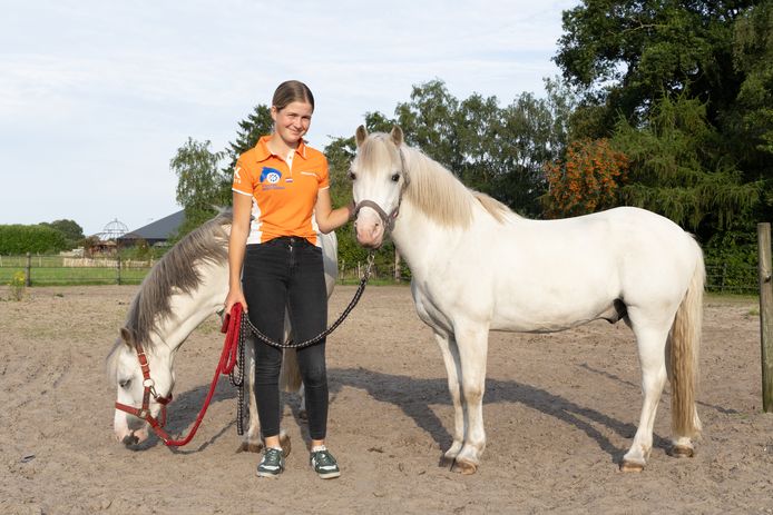Getalenteerde Karlijne (16) uit Hoogenweg met haar pony’s naar EK ...