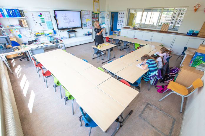 Scholen worstelen met verdubbeling kinderen in de noodopvang: ‘Iedereen loopt op zijn tandvlees ...