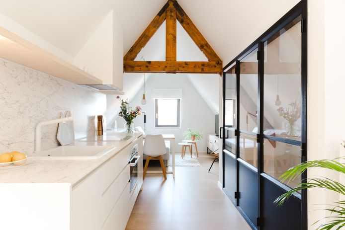 5 verrassende renovaties: van een gouden chalet tot een loft op zolder ...