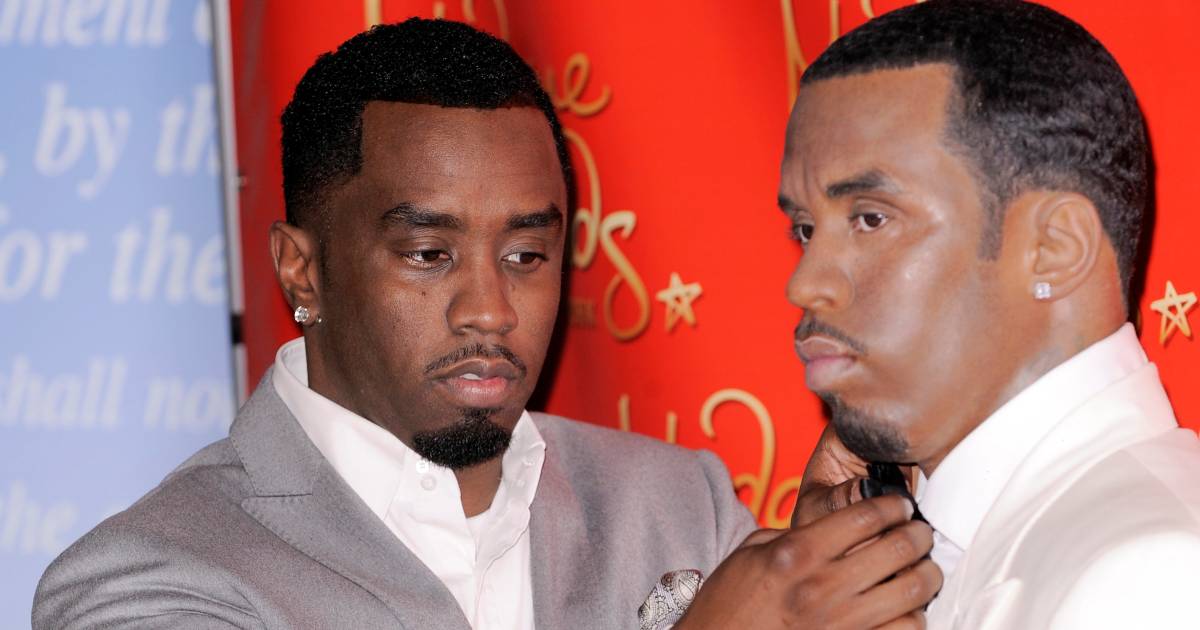 Vandaal vernielt wassen museumbeeld van P. Diddy | Show | AD.nl